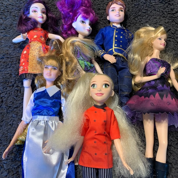 Barbie | Toys | Barbie Doll Lot Disney Descendants More | Poshmark